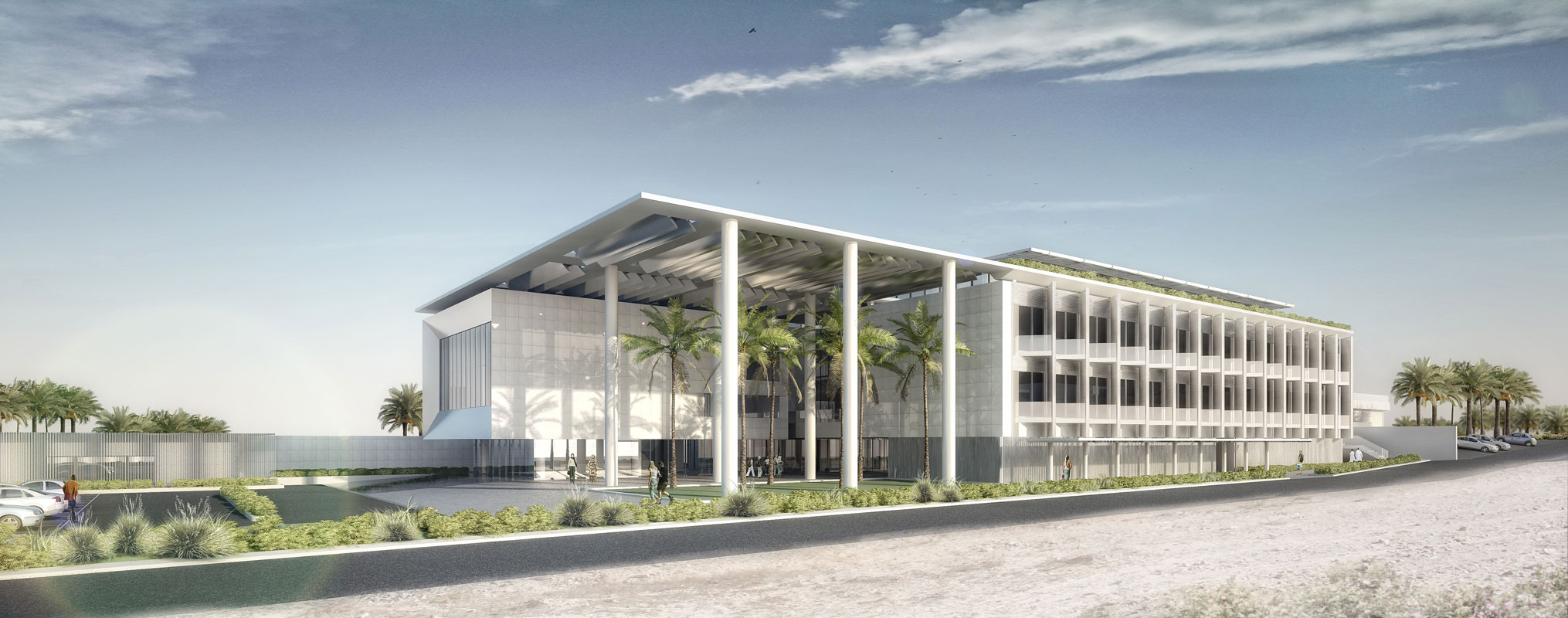 LIBYAN EUROPEAN HOSPITAL - Carlo Berarducci Architecture