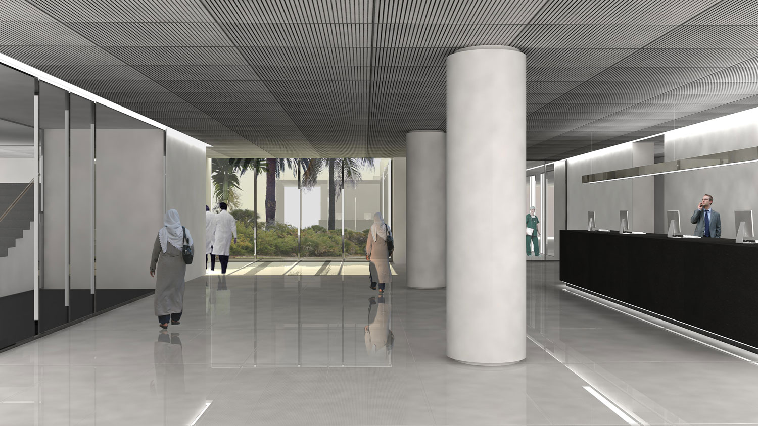 LIBYAN EUROPEAN HOSPITAL - Carlo Berarducci Architecture