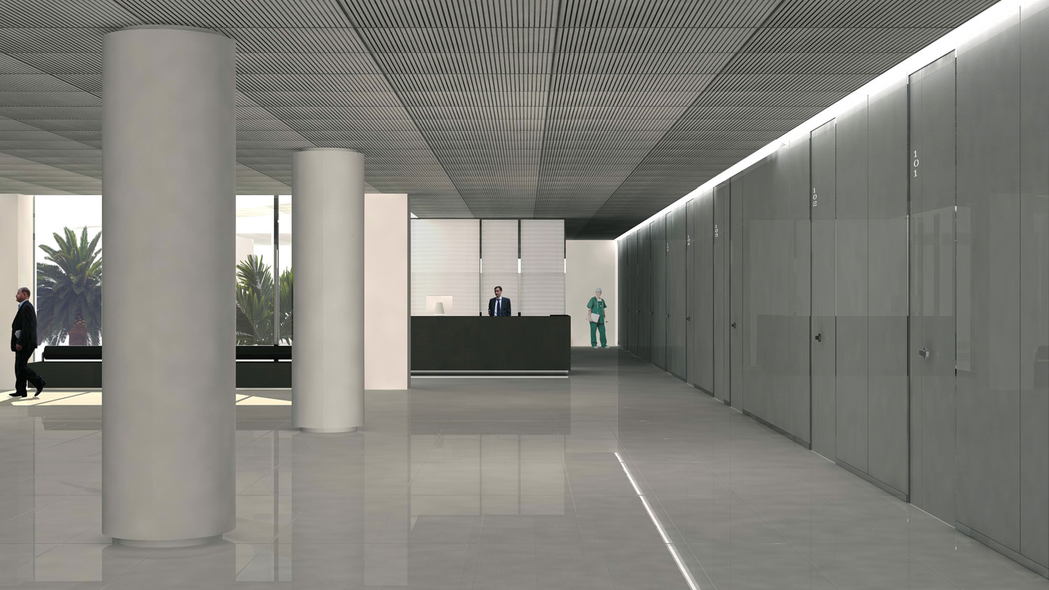 LIBYAN EUROPEAN HOSPITAL - Carlo Berarducci Architecture